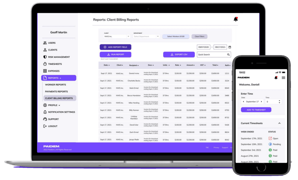 Workforce Management - Roneta